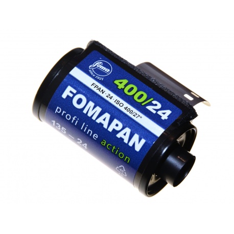 Foma Fomapan 400/24 Action film czarno-biały B&W do koreksu
