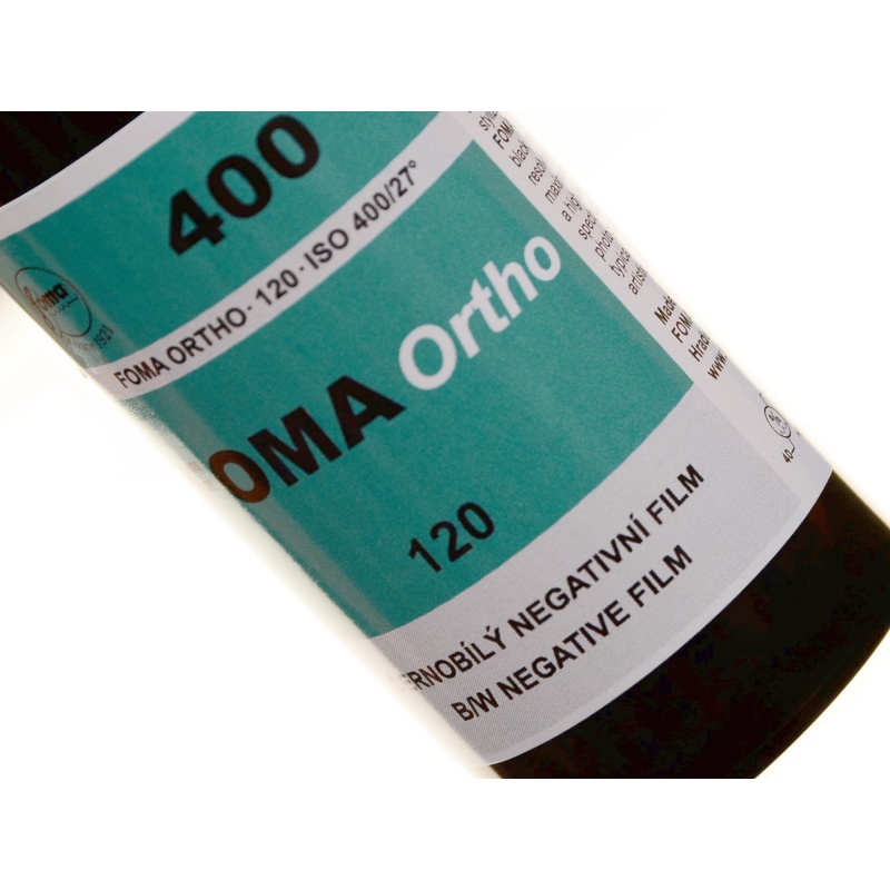 Foma Fomaortho 400/120 film ortochromatyczny, efektowy B&W